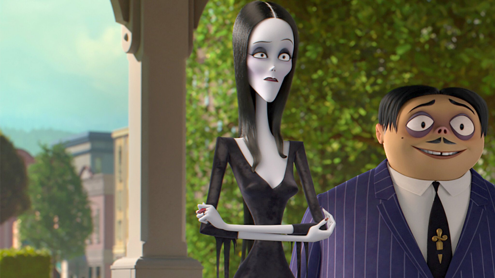 Wednesday Addams Cartoon Original