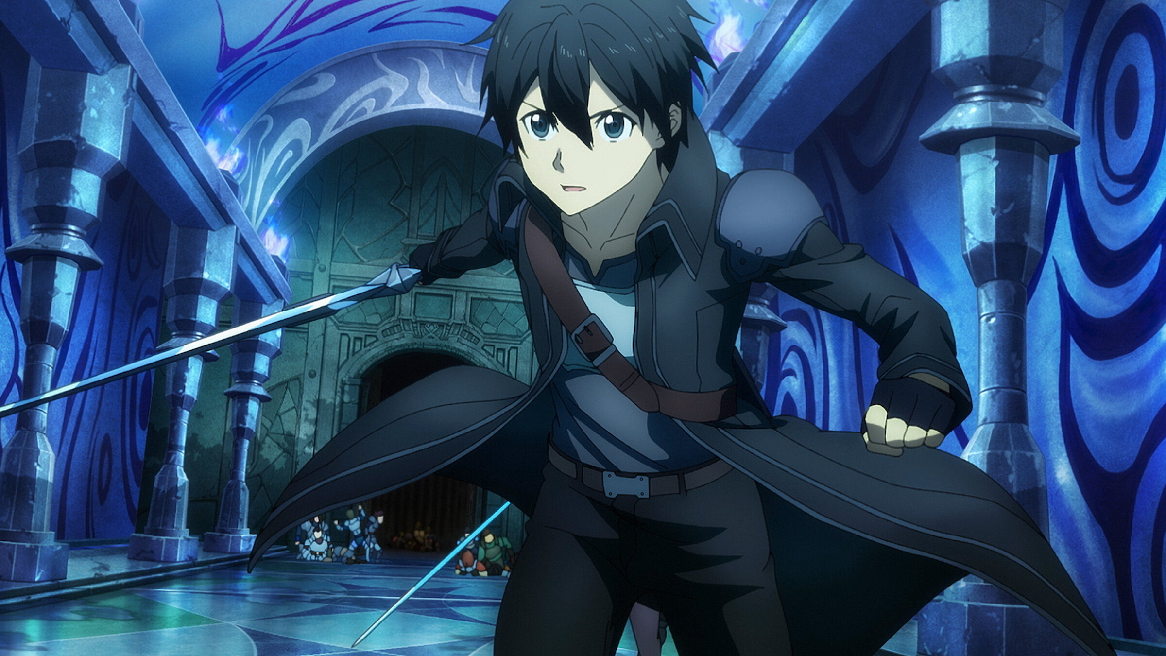Sword Art Online Wallpaper Kirito Fighting