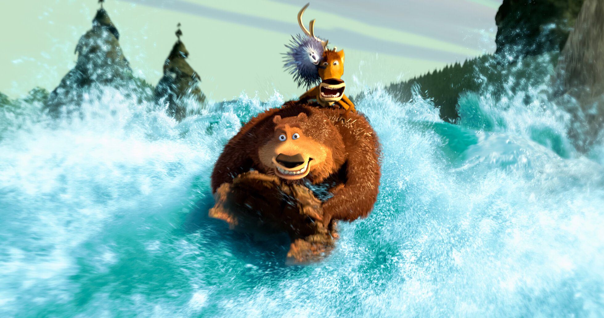 Open Season Elliot Cute Boog And Elliot Open Season Wallpaper