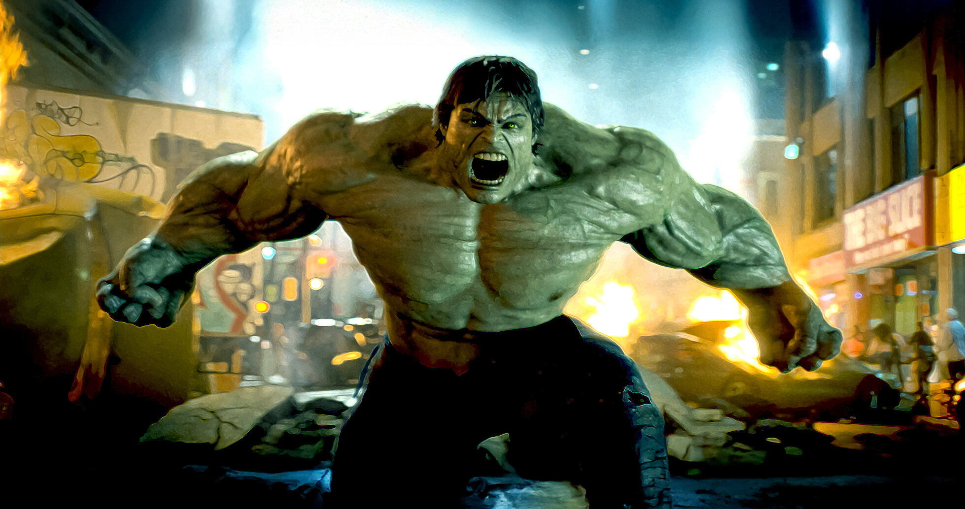 Dessin Animé De L'incroyable Hulk